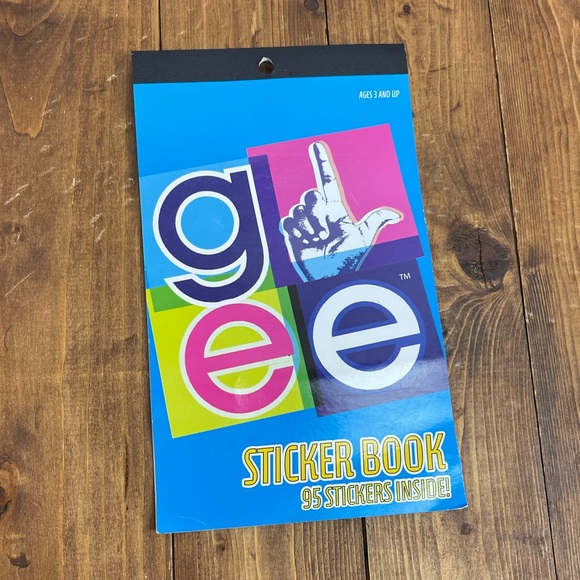 Art | Glee Sticker Book With 95 Stickers | Poshmark